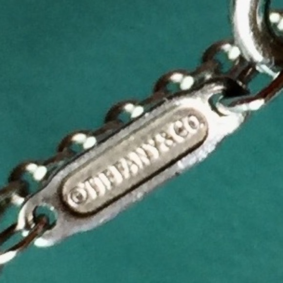 Tiffany & Co. | Jewelry | Tiffany Co Link Sterling Silver Link Necklace ...